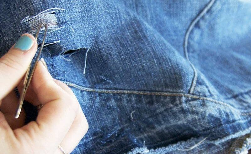 4 Ways To Distress Your Own Denim - Fashion Angel Warrior